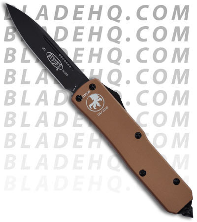 Microtech Copper UTX-85 D/A OTF Automatic Knife (Black PLN) 125-1C ...