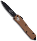 Microtech Copper UTX-85 D/A OTF Automatic Knife (Black PLN) 125-1C ...