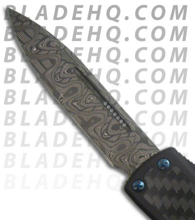 Microtech Custom Daytona D/A OTF Knife (Damascus) - Blade HQ