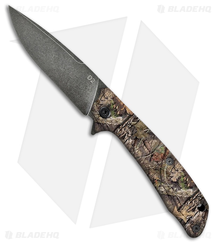 ABKT Scavenger Assisted Knife Camo/Green G-10 Black