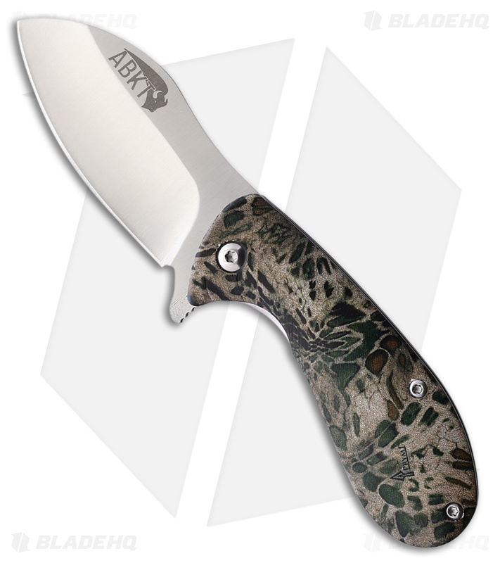 ABKT Grunt Knife Camo/Tan G-10 Satin 8Cr13MoV