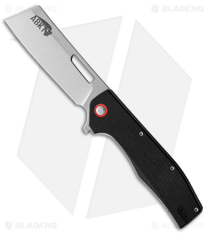 ABKT D-Force Liner Lock Knife Black G-10 Stonewash