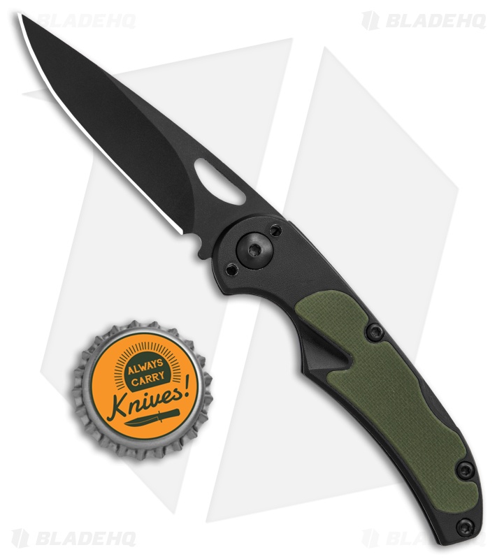 ABKT Tac Mark II Knife OD Green G-10 Black