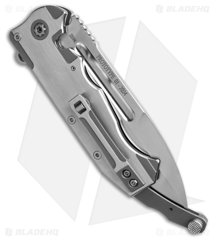 ADV Tactical Crusher Lever Lock Knife Titanium - Blade HQ
