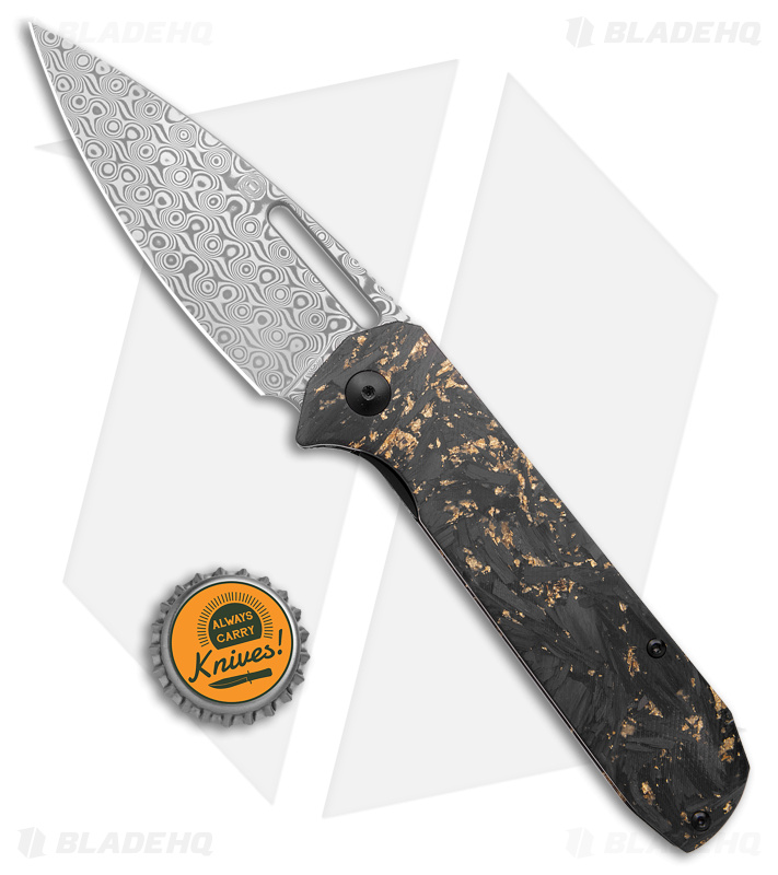 Artisan Cutlery Arion Liner Lock Knife CF Damascus-Blade HQ