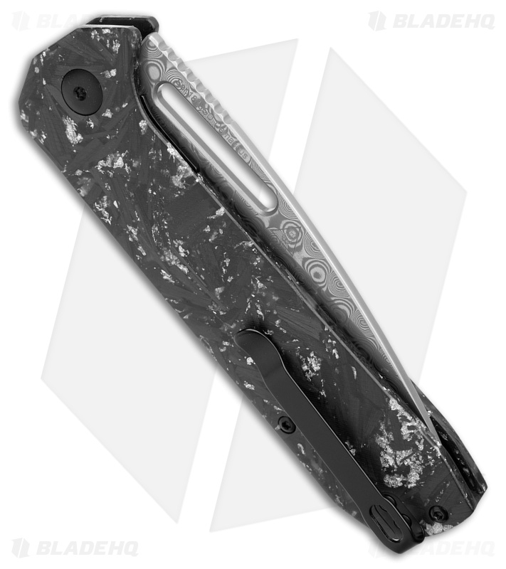 Artisan Cutlery Arion Liner Lock Knife Silver CF - Blade HQ
