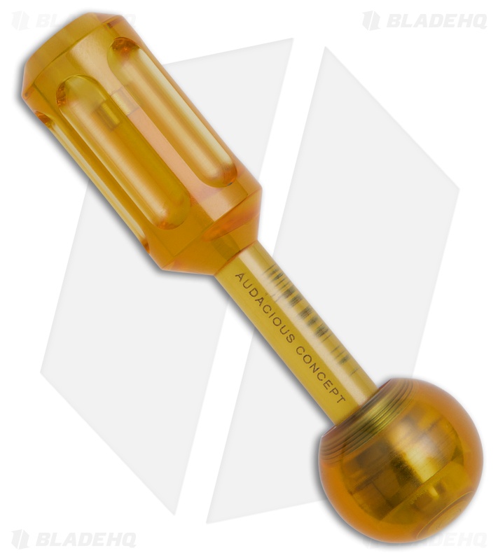 Audacious Concept Knife Tool V5.1 Ultem Blue Ring