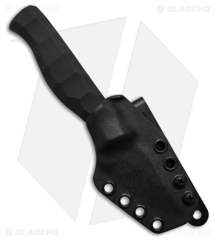 Auxiliary Manufacturing Model 1 Fixed Blade Knife Black G-10 Black SW