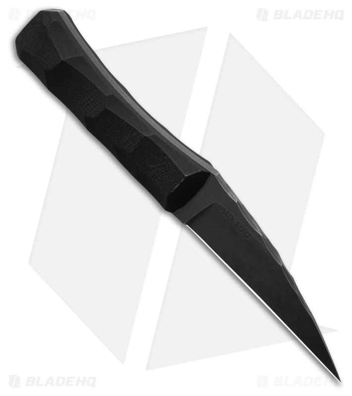 Auxiliary Manufacturing Rev Mini Fixed Blade Black G-10