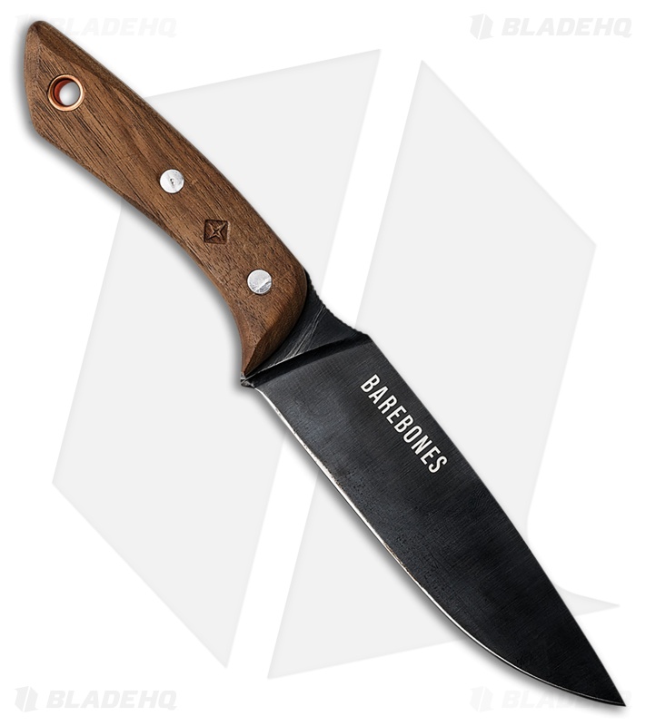 Barebones Living Woodsman No. 6 Field Knife Walnut Black