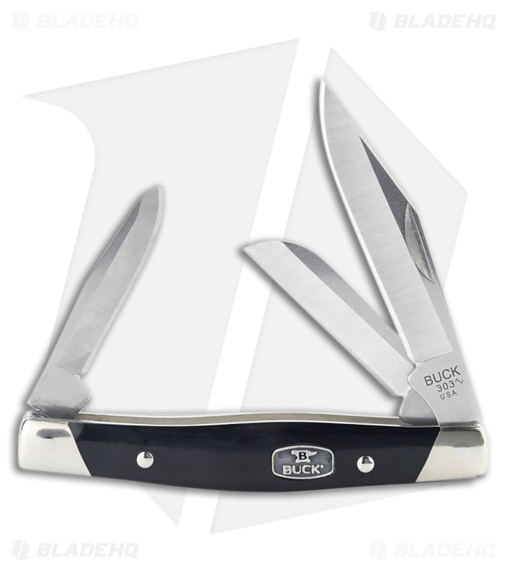 Buck 303 Cadet | Black Acetal Copolymer | Satin