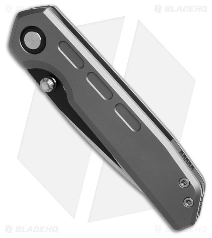 Bad Habits MFG Mofo Drop Point Knife Ti/Two-Tone - Blade HQ