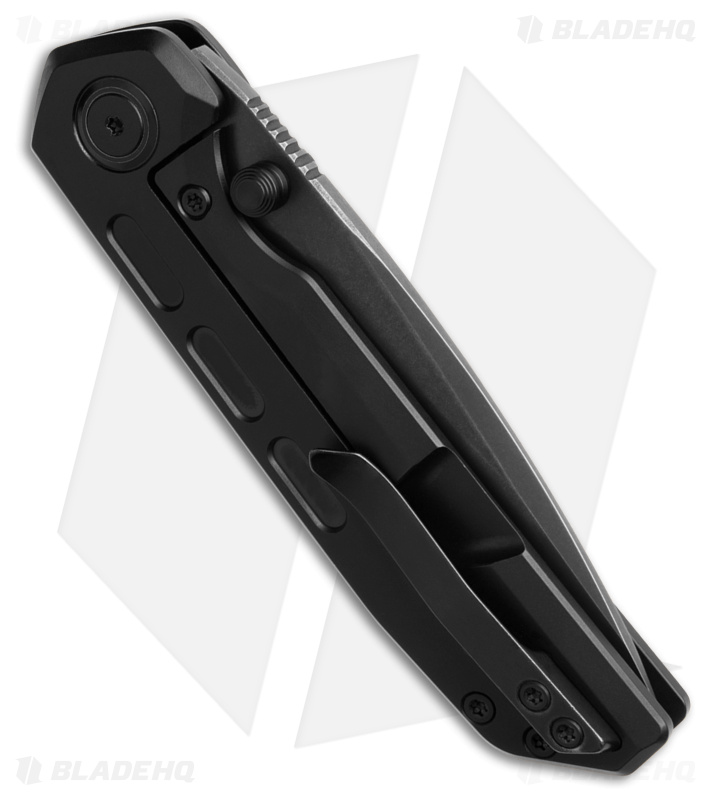 Bad Habits MFG Mofo Drop Point Knife Ti/Black SW - Blade HQ