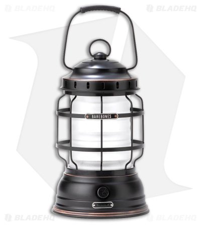 Barebones Living Forest Lantern Antique Bronze
