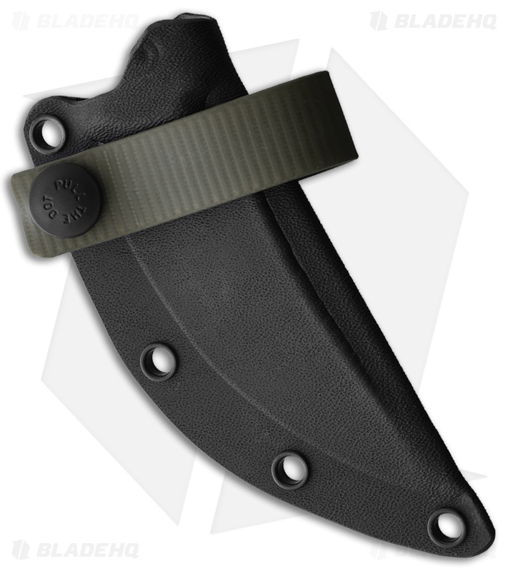 Bastinelli Creations Chopper OD Green Micarta - Blade HQ