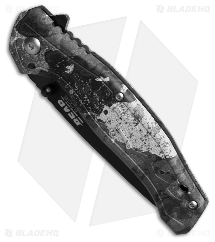 Bear Edge Brisk 2.0 Assisted Knife Midnight Zytel Black