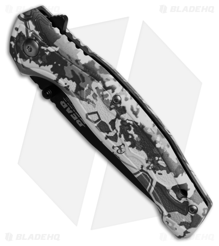 Bear Edge Brisk 2.0 Spring Assisted Knife Viper White Zytel