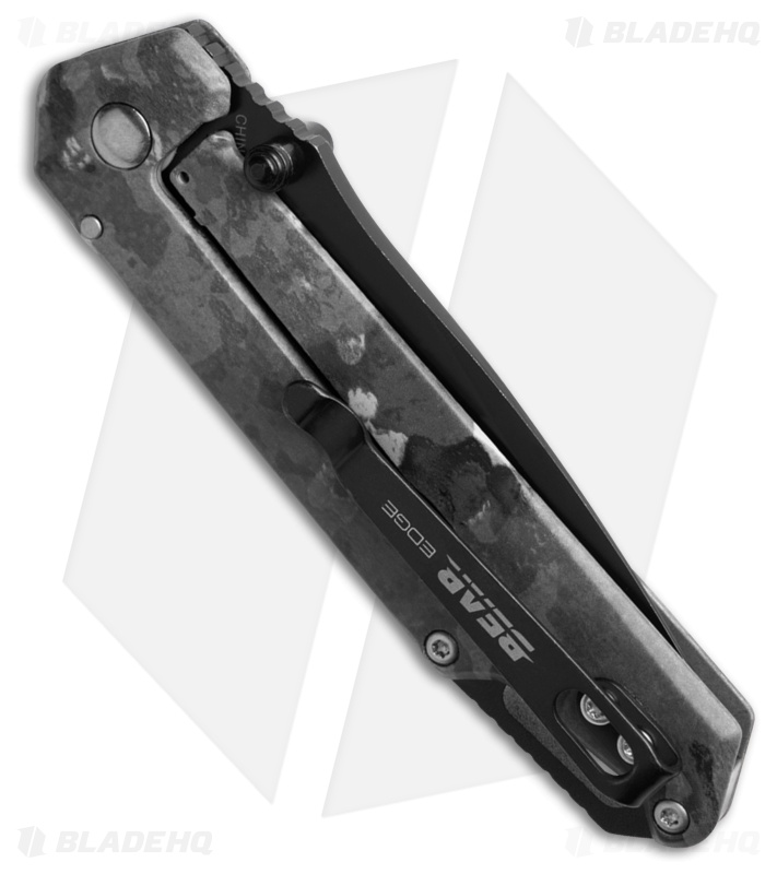 Bear Edge Brisk 3.0 Frame Lock Knife Midnight Black SS Black
