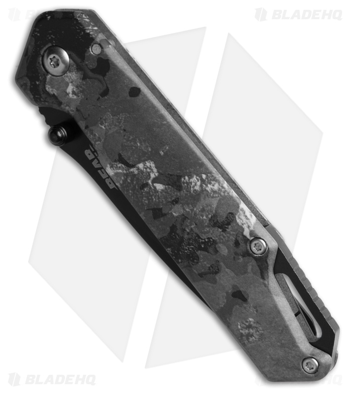 Bear Edge Brisk 3.0 Frame Lock Knife Midnight Black SS Black