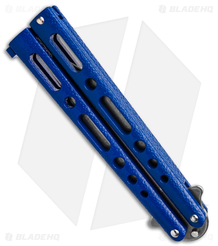 Benchmark Butterfly Blue Epoxy Coated Metal (4" Stonewash) - Blade HQ