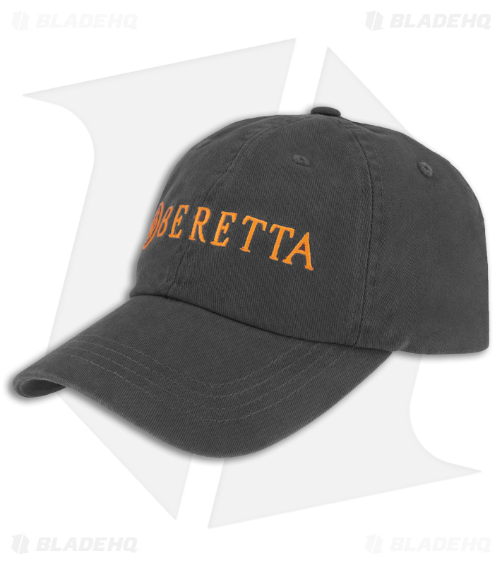 Beretta Cotton Twill Hat Charcoal - Blade HQ