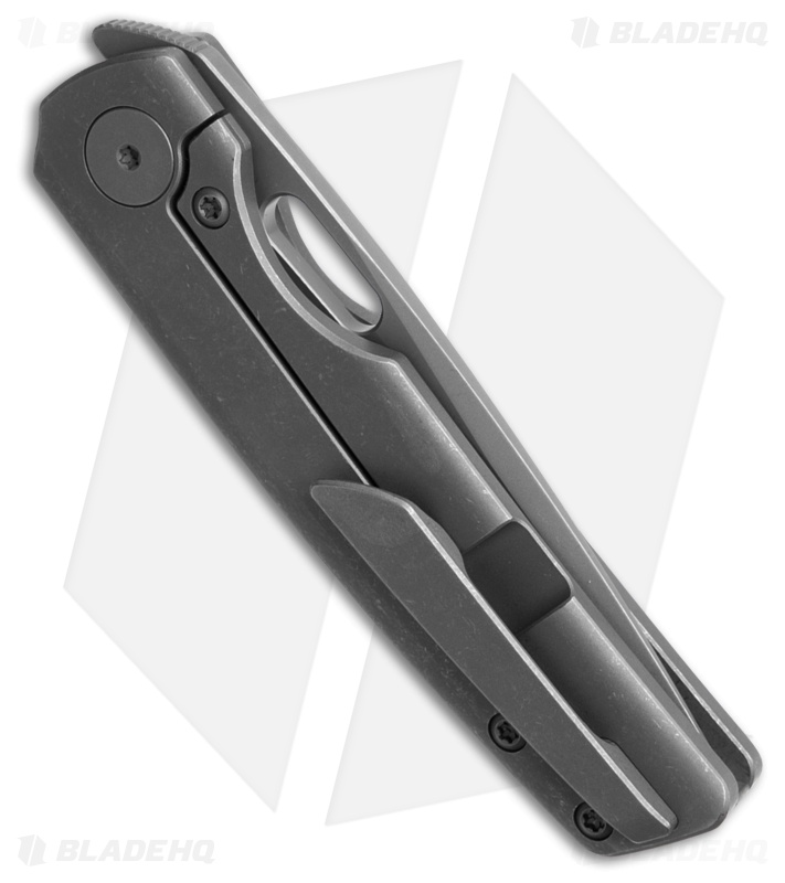 BergBlades Mini Sweeney Knife Dark SW Titanium Dark SW