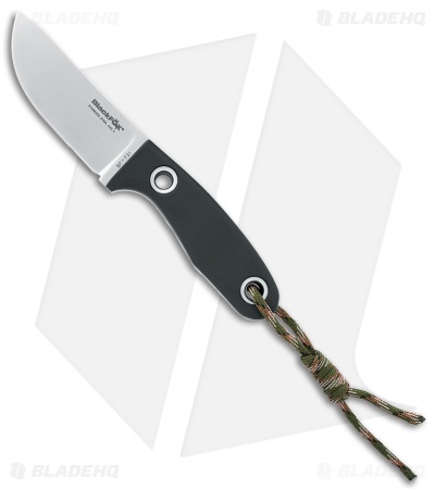 Black Fox BF-731 Viator Fixed Blade Knife Black G-10 (3.5" Satin ...