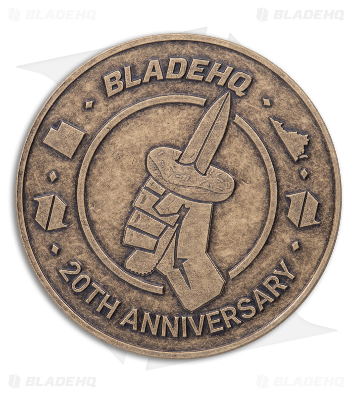 Blade HQ 20th Anniversary Bronze Coin Donut - Blade HQ
