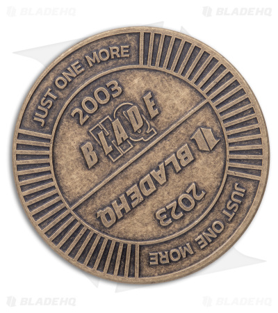 Blade HQ 20th Anniversary Bronze Coin Donut - Blade HQ