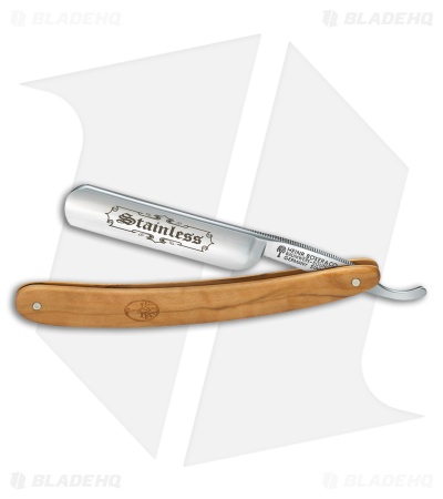 Boker Straight Razor Brown Olive Wood (Satin) BO140537