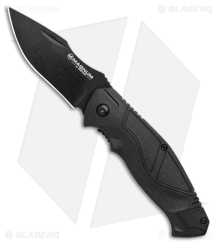 Boker Magnum Magnum Advance Pro 42 Liner Lock Knife Black (3.125" Black ...