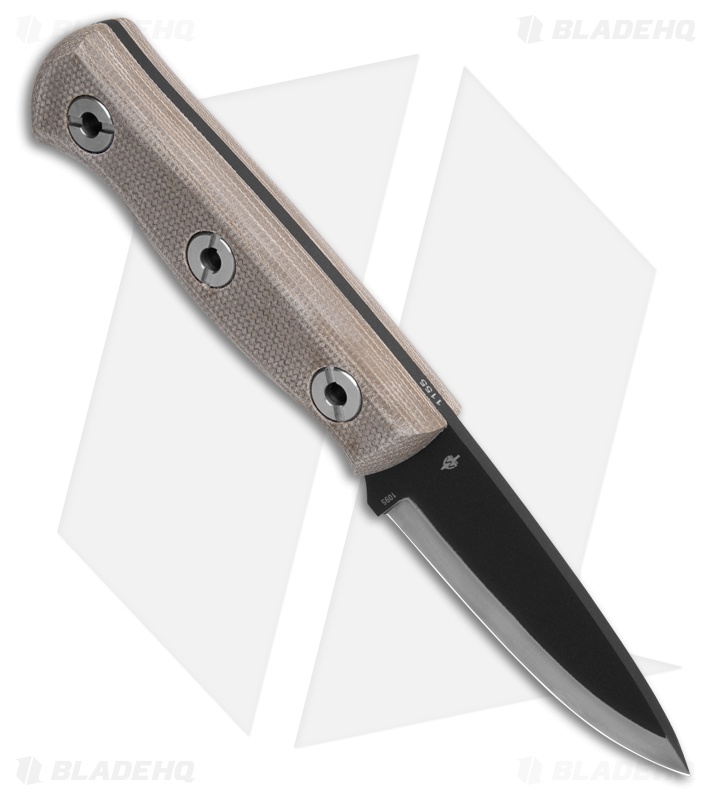 Boker Vigtig 2.0 Drop Point Fixed Blade Knife Brown Micarta (3.5" Two ...