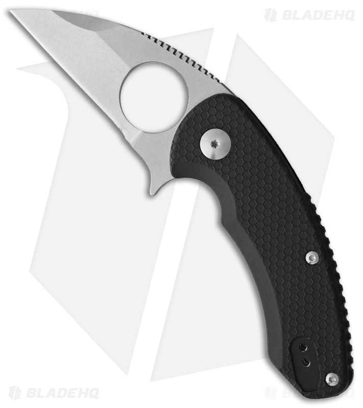 Brous Blades Silent Soldier Liner Lock Knife Black-Blade HQ