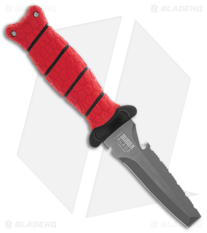 Bubba Blade Blunt Scout Dive Knife (4" Serrated) BUB1107809 - Blade HQ