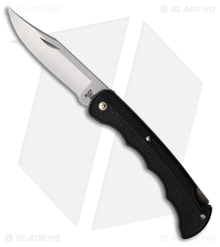Buck Knives Bucklite Lockback Black - Satin/SW S Steel