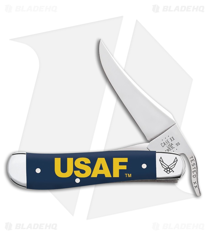 Case Cutlery United States Air Force Russlock Blue Synthetic (2.75 ...