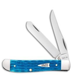 Case Mini Trapper Pocket Knife 3.5" White Delrin (6207 SS) 60186 - Blade HQ