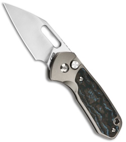 CJRB Mini Pyrite Knife Ti + Arctic Storm Fat Carbon (BB)