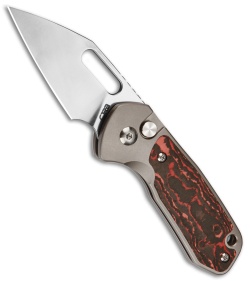 CJRB Mini Pyrite Knife Ti + Mars Valley Fat Carbon (BB)