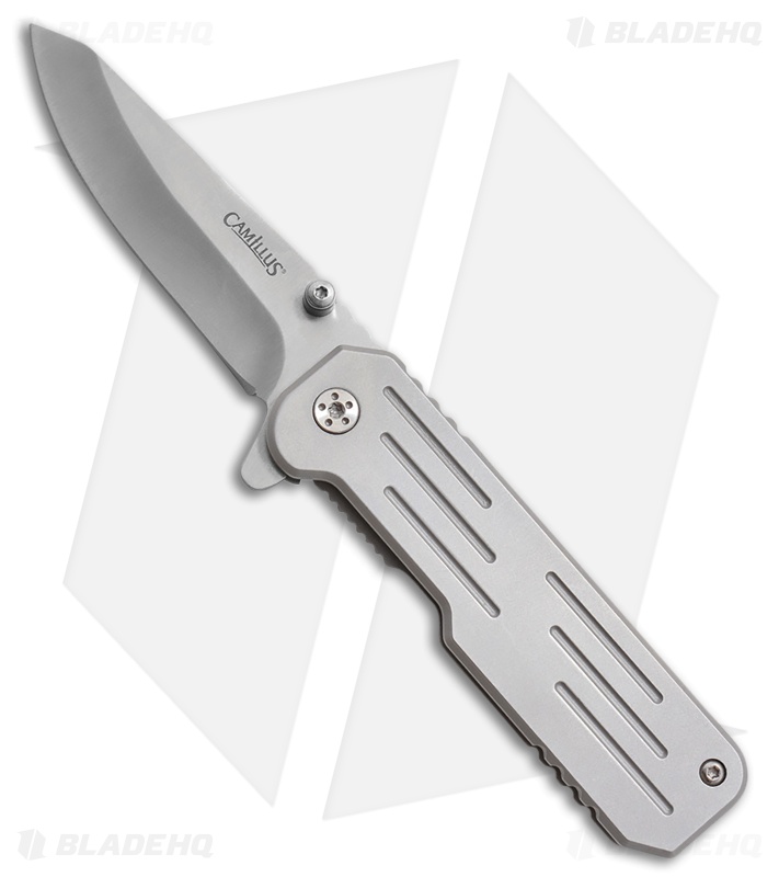 Camillus Choff Knife Silver Steel Satin