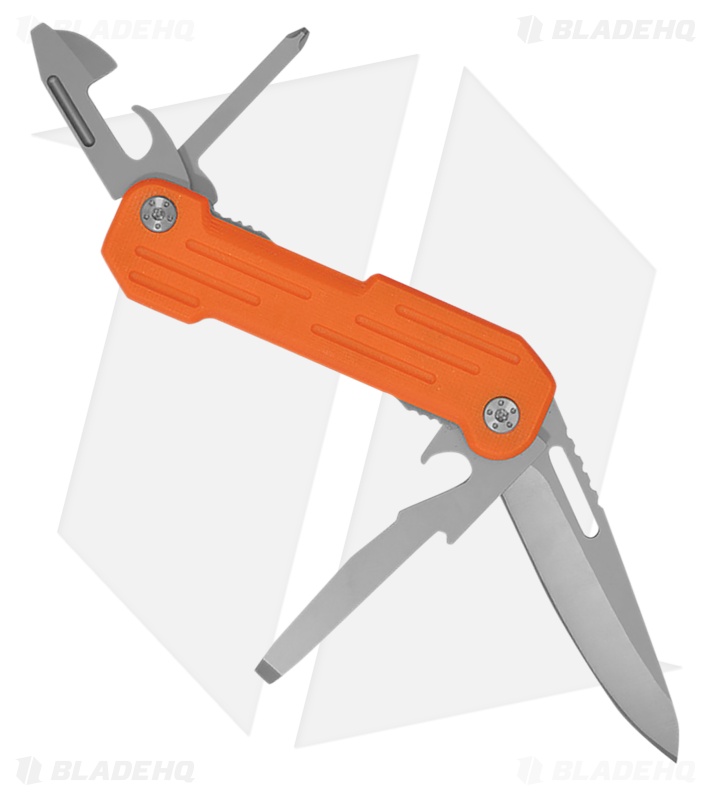 Camillus Pocket Block Multi-Tool Orange G-10 (5-in-1)