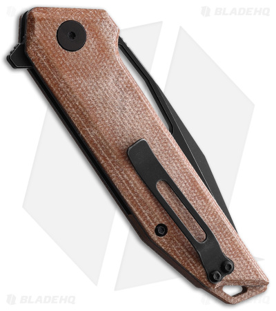 CMB Lurker Knife Brown Mic (3.4" Black) - Blade HQ