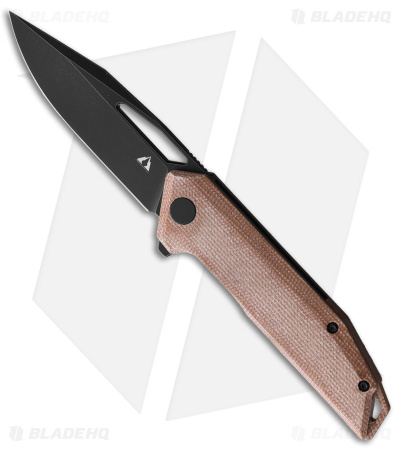 CMB Lurker Knife Brown Mic (3.4" Black) - Blade HQ