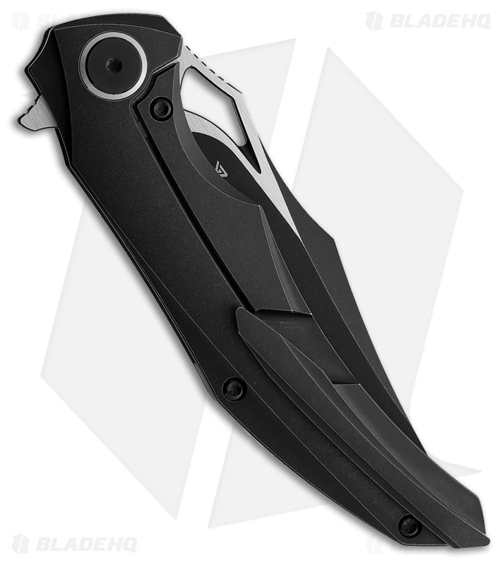 CMB Made Knives Prowler Frame Lock Knife Ti/CF - Blade HQ