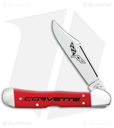 Case Cutlery CopperLock Chevrolet Red Synthetic - Blade HQ