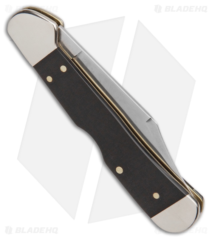 Case Cutlery Mini Copperlock Knife 3.625" Black Synthetic (21749L SS ...