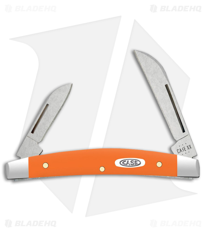 Case Knives Small Congress Knife Smooth Orange Delrin SW