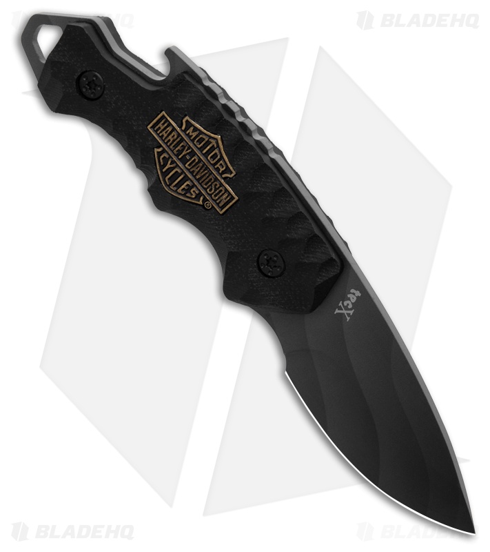 Case Knives TecX Fixed Blade Fixed Blade Knife Black G-10