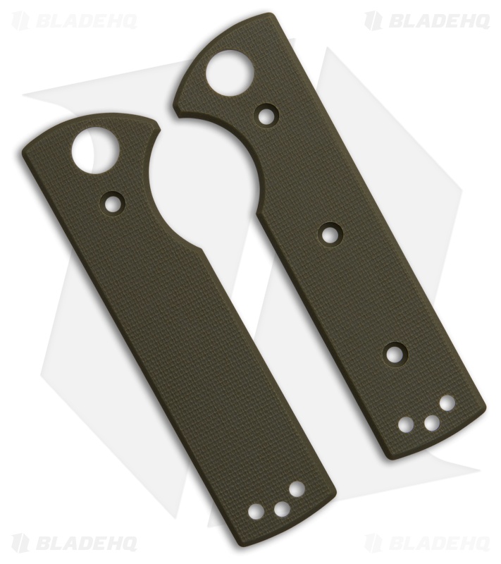 Chaves Knives Blue Label T.A.K. Scales - OD Green G-10