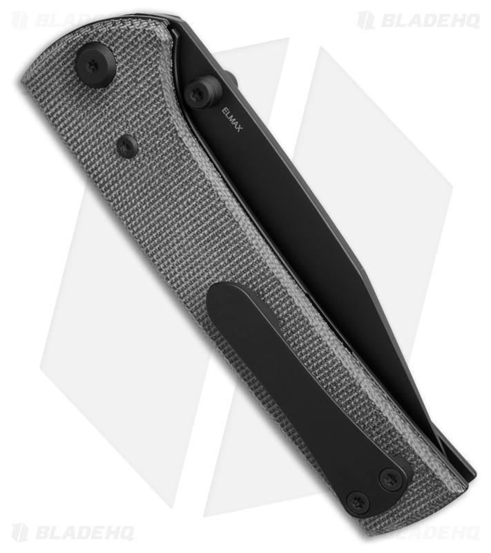 Chaves Knives Scapegoat 229 Spearpoint Black Micarta